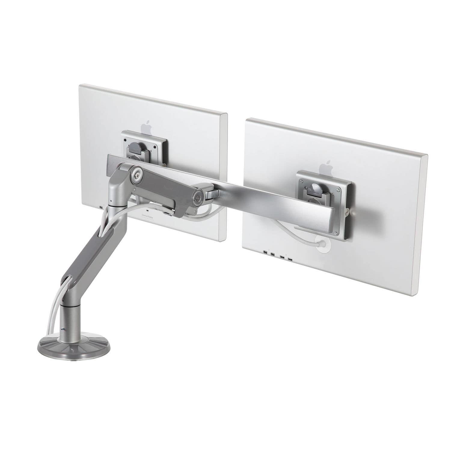 Desktop monitor support - M8 CROSSBAR - Humanscale - double