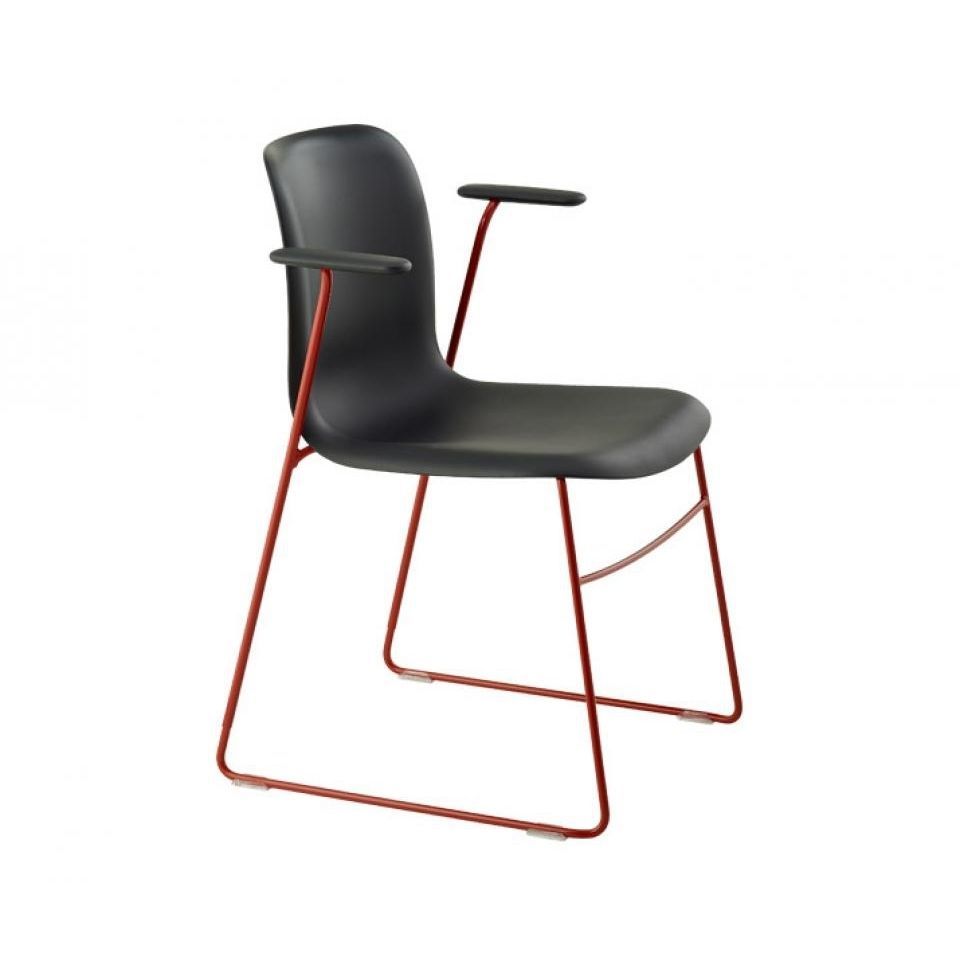 Contemporary armchair - SIXE - HOWE - polypropylene / polypropylene / steel