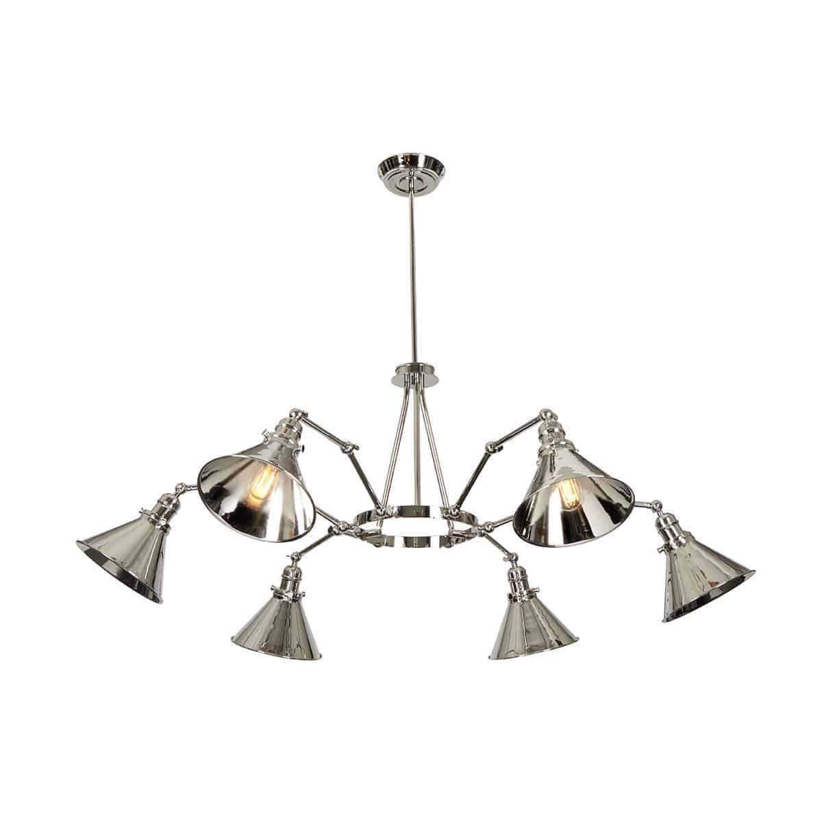 Traditional chandelier - PROVENCE - Elstead Lighting Ltd - brass ...