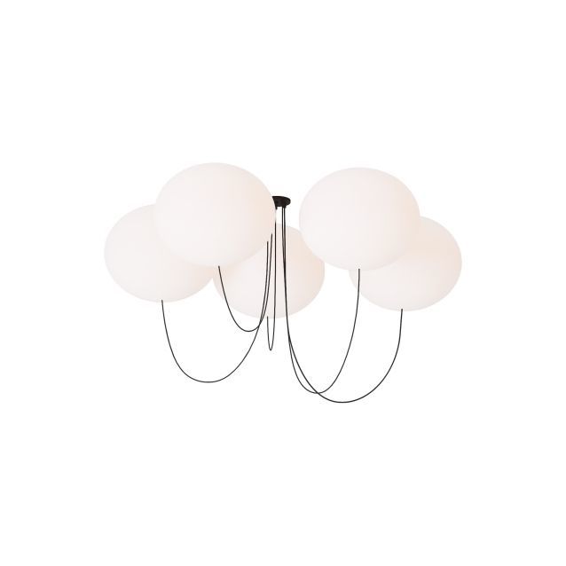 Contemporary chandelier - HELIUM X-LARGE - TECH LIGHTING - glass ...