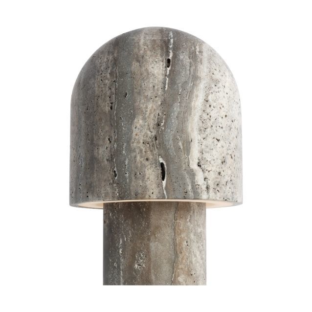 Table lamp - KENNETT - TECH LIGHTING - travertine / contemporary / corded