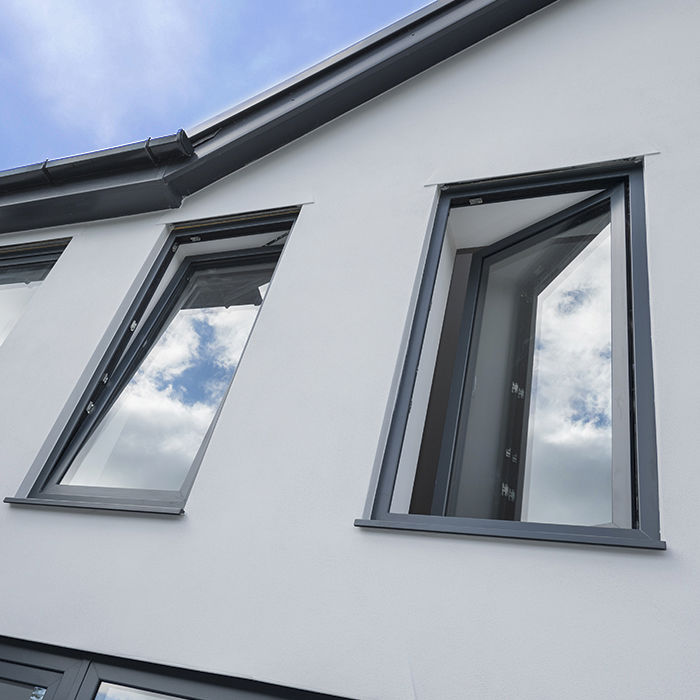 Aluminum window - WARMCORE - Aperture Trading Ltd. - polyamide / tilt ...