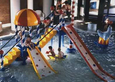 Public children's pool play tower - 9409 - AQUA DROLICS