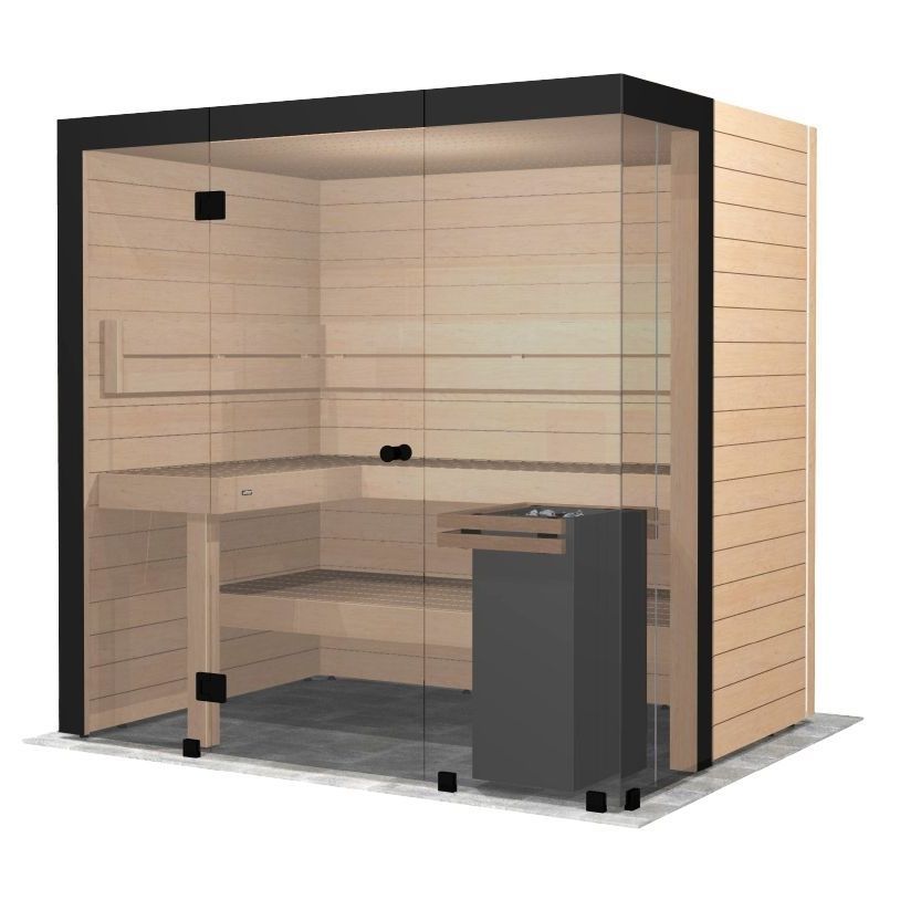 Finnish sauna - Block ALD - HARVIA - home / indoor