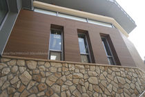 Wood look cladding, Wood effect cladding - All architecture and design ...
