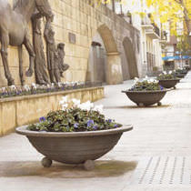 Public space planter, Public space flower box - All architecture and ...