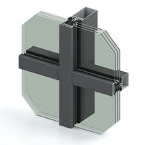 Mullions and transom curtain wall - All architecture and design ...