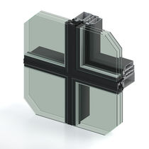 Mullions and transom curtain wall - All architecture and design ...