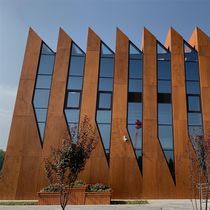 Wood look cladding, Wood effect cladding - All architecture and design ...