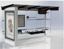 Glass bus shelter - All architecture and design manufacturers
