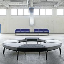 Round upholstered bench - All architecture and design manufacturers