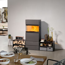 3-sided heating stove - All architecture and design manufacturers