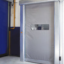 Galvanised steel industrial door - All architecture and design ...
