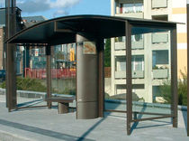 Perforated sheet metal bus shelter - All architecture and design ...
