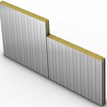 Incombustible sandwich panel, Fire-resistant insulating sandwich panel ...