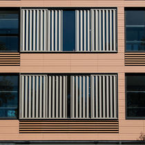 Vertical solar shading - All architecture and design manufacturers