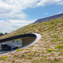 Inclined roof green roof, Inclined roof green roof system - All ...