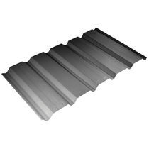 Ribbed sheet metal, Ribbed metal sheet - All architecture and design ...