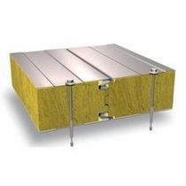 Incombustible sandwich panel, Fire-resistant insulating sandwich panel ...