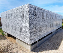 Metal solar shading, Metal sunshade - All architecture and design ...