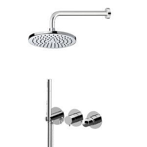 Shower mixer tap - TG712D2Q - DANIEL RUBINETTERIE - bathtub / wall ...