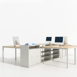 Workstation desk - ARPA - Iduna S.A. - contemporary / melamine / with ...