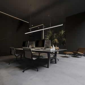 Executive desk - VERTIK - SOTUBO - free-standing / contemporary / wooden