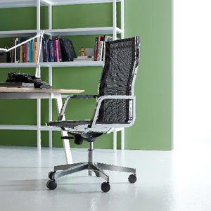 Contemporary executive chair - MAYBE - Quinti. - aluminum / commercial ...