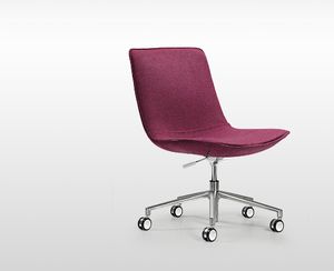 Contemporary executive chair - MAYBE - Quinti. - aluminum / commercial ...