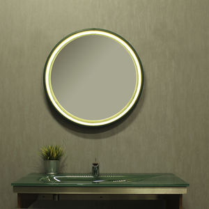 Wall-mounted bathroom mirror - FORM - Biselarte - contemporary / rectangular / silver-colored