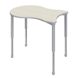 Contemporary classroom table - 4100 - artcobell - laminate / metal base / rectangular