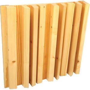 Solid wood acoustic diffuser - WOODGLEAM® - Jocavi - Acoustic Panels, Lda