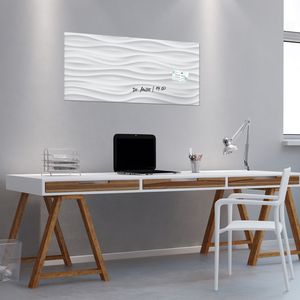 Magnetic board - GL142 - SIGEL GmbH - wall-mounted / glass / polished