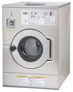 Front-loading washer-extractor - MCR12E5 - Milnor - floor-mounted ...