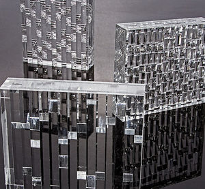 Interior decorative panel - SCINTILLA ® - SENSITILE - acrylic / matte ...