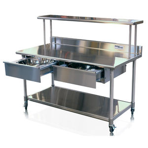 Doughnut glazing prep table - HG24EZ - Belshaw - stainless steel ...