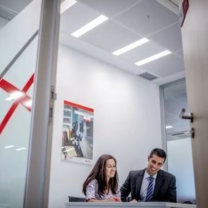 Hanging light fixture - MAXOS FUSION - PHILIPS LIGHTING - LED / linear ...