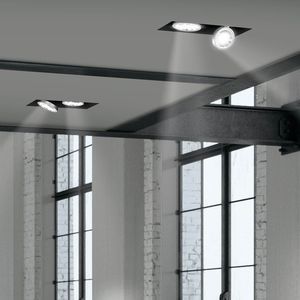 Double spotlight, 2 light spotlight - All architecture and design ...