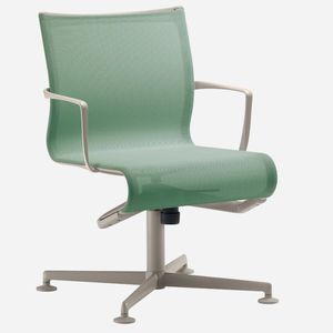 Contemporary chair - KAYAK - ALIAS - fabric / oak / walnut