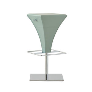 Contemporary bar chair - BELT - SG - Airnova - indoor / leather / metal