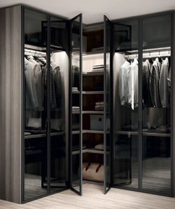 Corner walk-in wardrobe, Corner walk-in closet - All architecture and ...