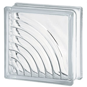 Square glass brick - CLEAR 1919/8 PARALLINE - SEVES GLASSBLOCK ...