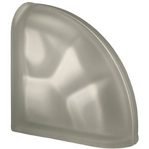 Square glass brick - CLEAR Q19 WAVY - SEVES GLASSBLOCK - smooth ...