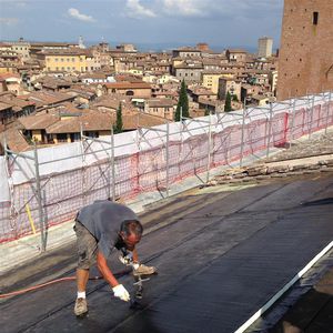 Protection waterproofing membrane - POLYFLEX HP LIGHT - Polyglass Spa ...