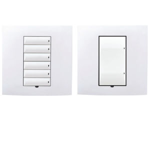 Wall-mounted dimmer - C4-KD120-WH - Control4 - for home automation systems