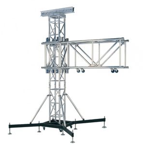 Heavy-duty truss tower - HD34 / FD34 - 30 CM - EUROTRUSS - aluminum