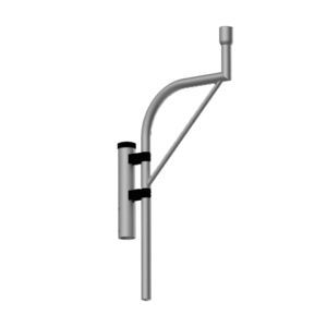 Anodized aluminum lamp post arm - All architecture and design manufacturers