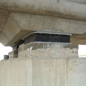 Structural bearing pad - RESTON-FORCE - Mageba - elastomer / for ...