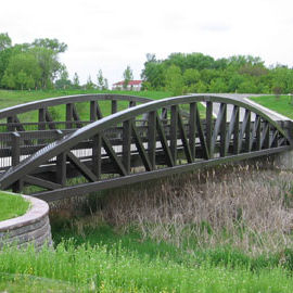 Steel bridge - EXPRESS® CONTINENTAL - Contech - truss / pedestrian