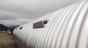 Steel pipework / for drainage systems - SLOTTED DRAIN™ - Contech